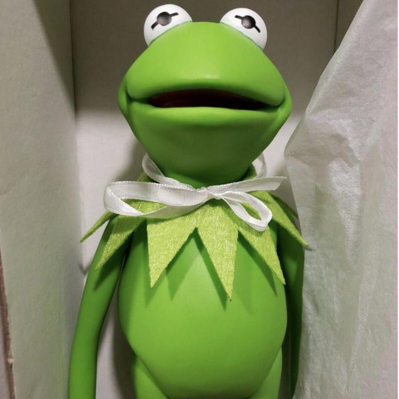 Kermit the Frog Puppet Replica - Etsy