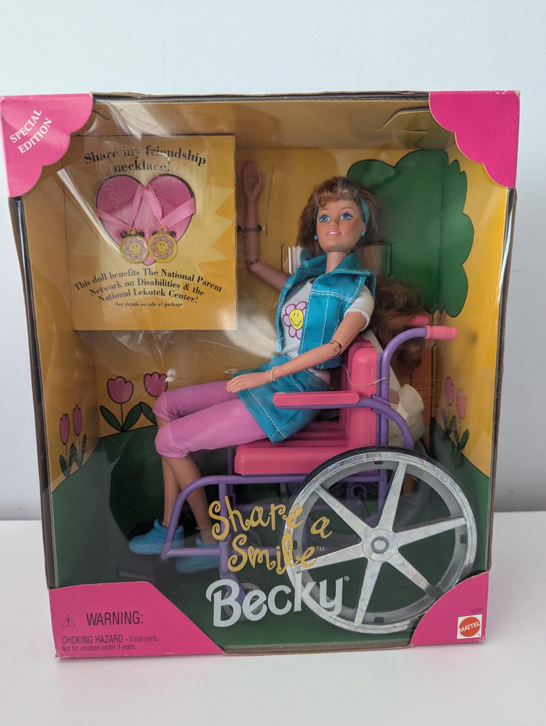 Barbie Share a Smile Becky Barbie Doll With Wheelchair - Etsy