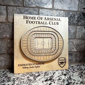 Custom 3D Layered Stadium Art: Laser Cut Wood - Etsy