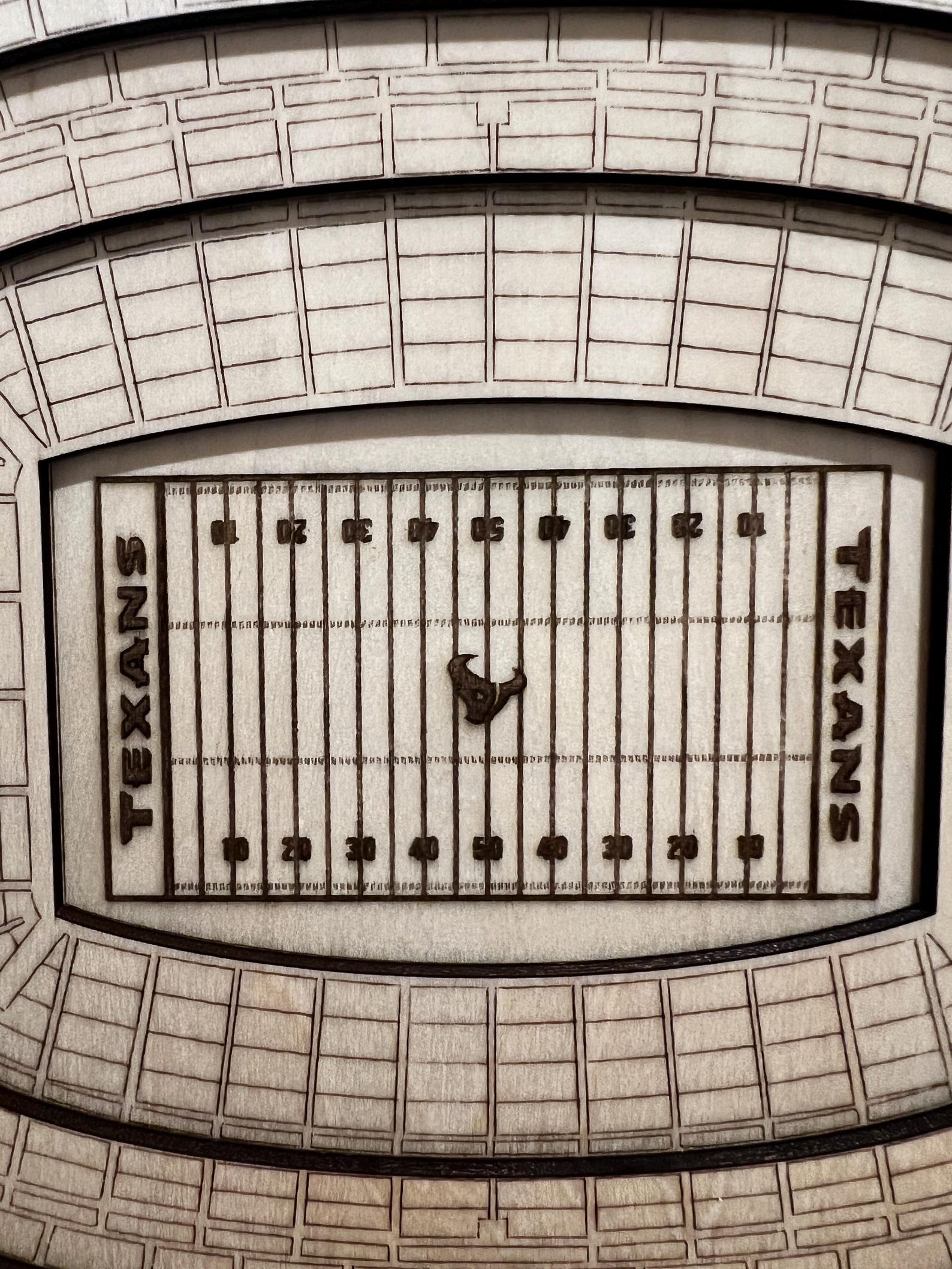 Custom 3D Layered Stadium Art: Laser Cut Wood - Etsy