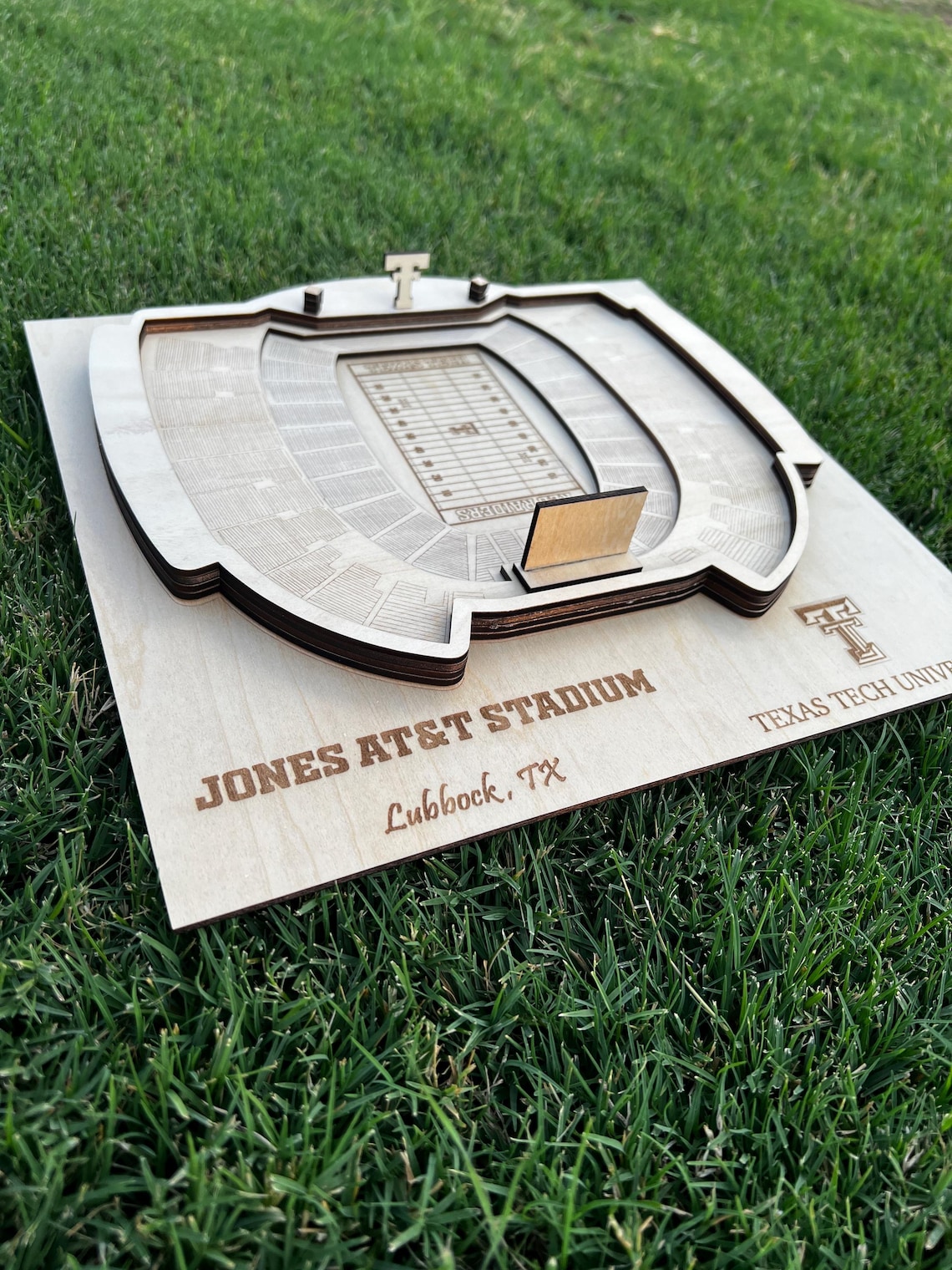 Custom 3D Layered Stadium Art: Laser Cut Wood - Etsy