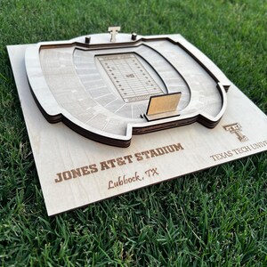 Custom 3D Layered Stadium Art: Laser Cut Wood - Etsy