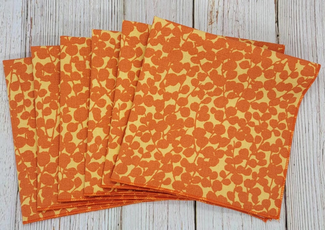 Coastal Boxwood Cloth Lunch Napkins Dinner Lunchbox Everyday 12 Inch ...