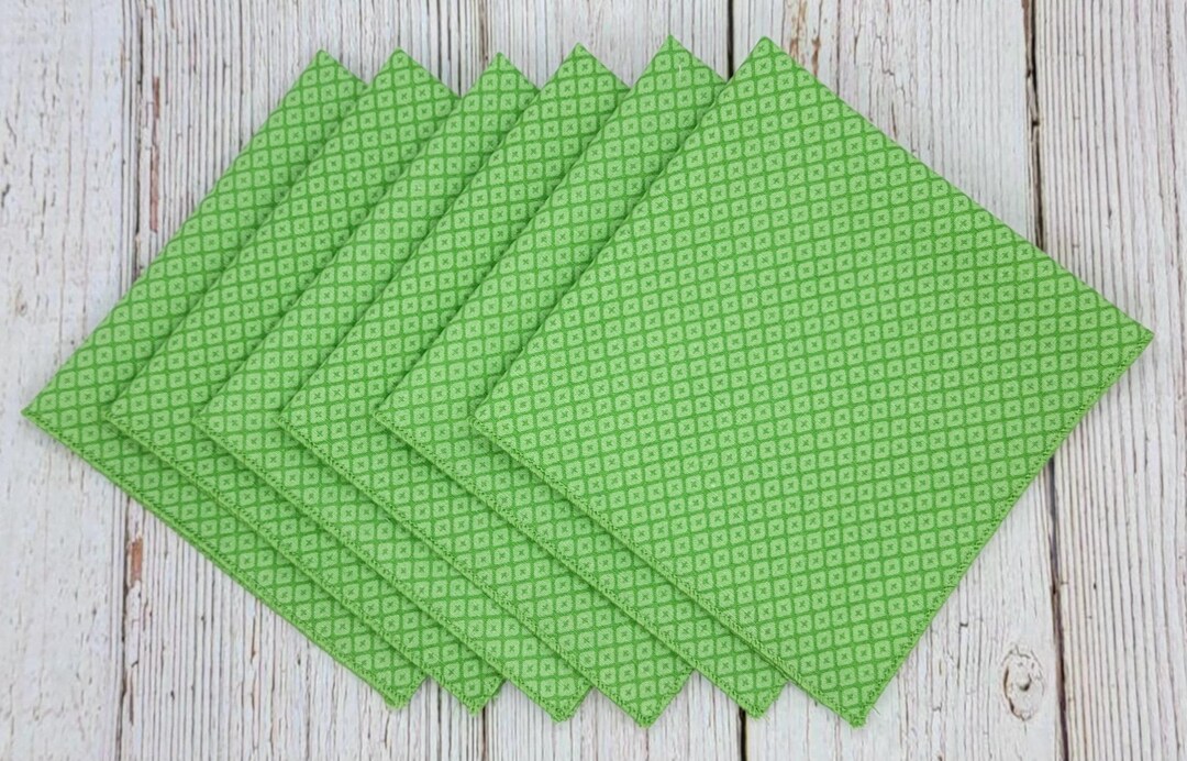 Geometric Print Napkins, Diamond Lunch Napkins, Dinner Napkins ...