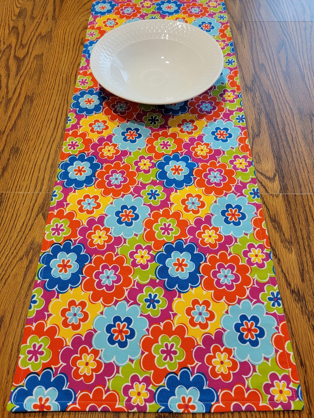 Chemin de table floral lumineux centre de table à grandes - Etsy France