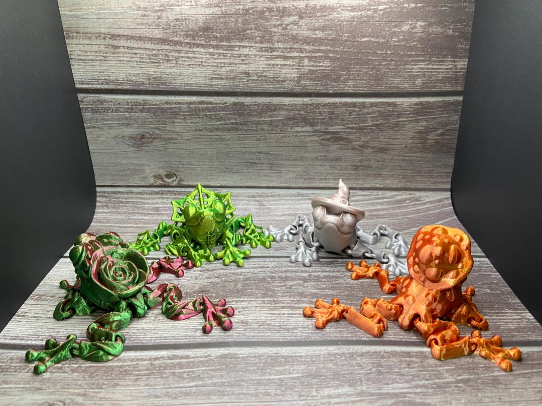 3D Printed Frogs - Toads - Missletoads - TARIFF FREE - Etsy