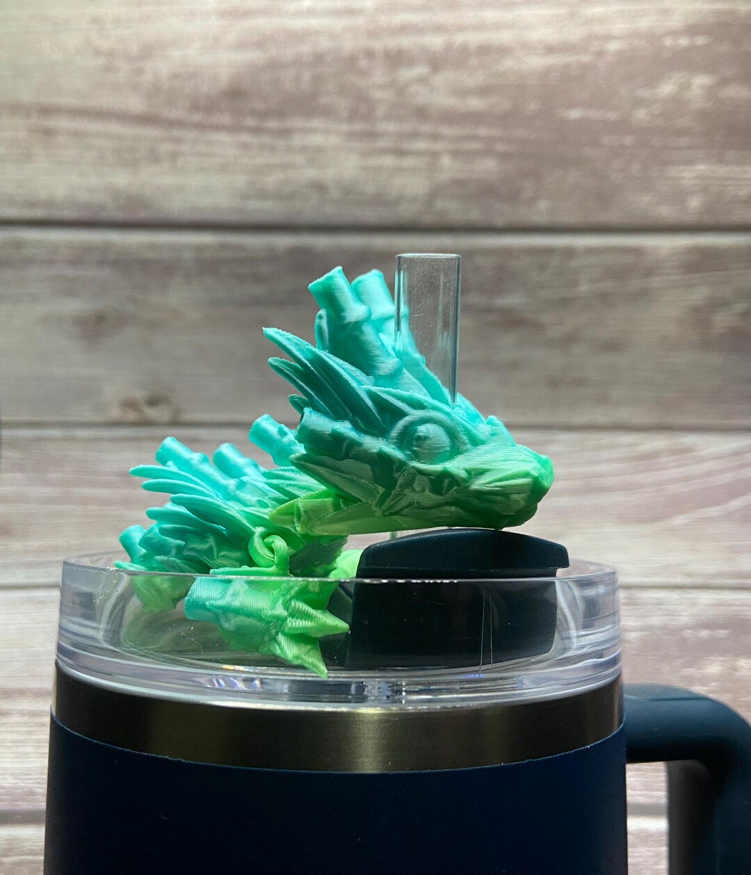 3D Printed Dragon Straw Topper: Fits 10mm Straws - TARIFF FREE - Etsy ...