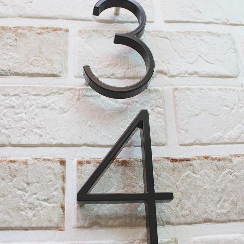 Modern House Letters - Etsy