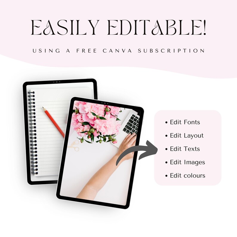 Digital Event Planning Workbook Template | Easily Customise & Print ...