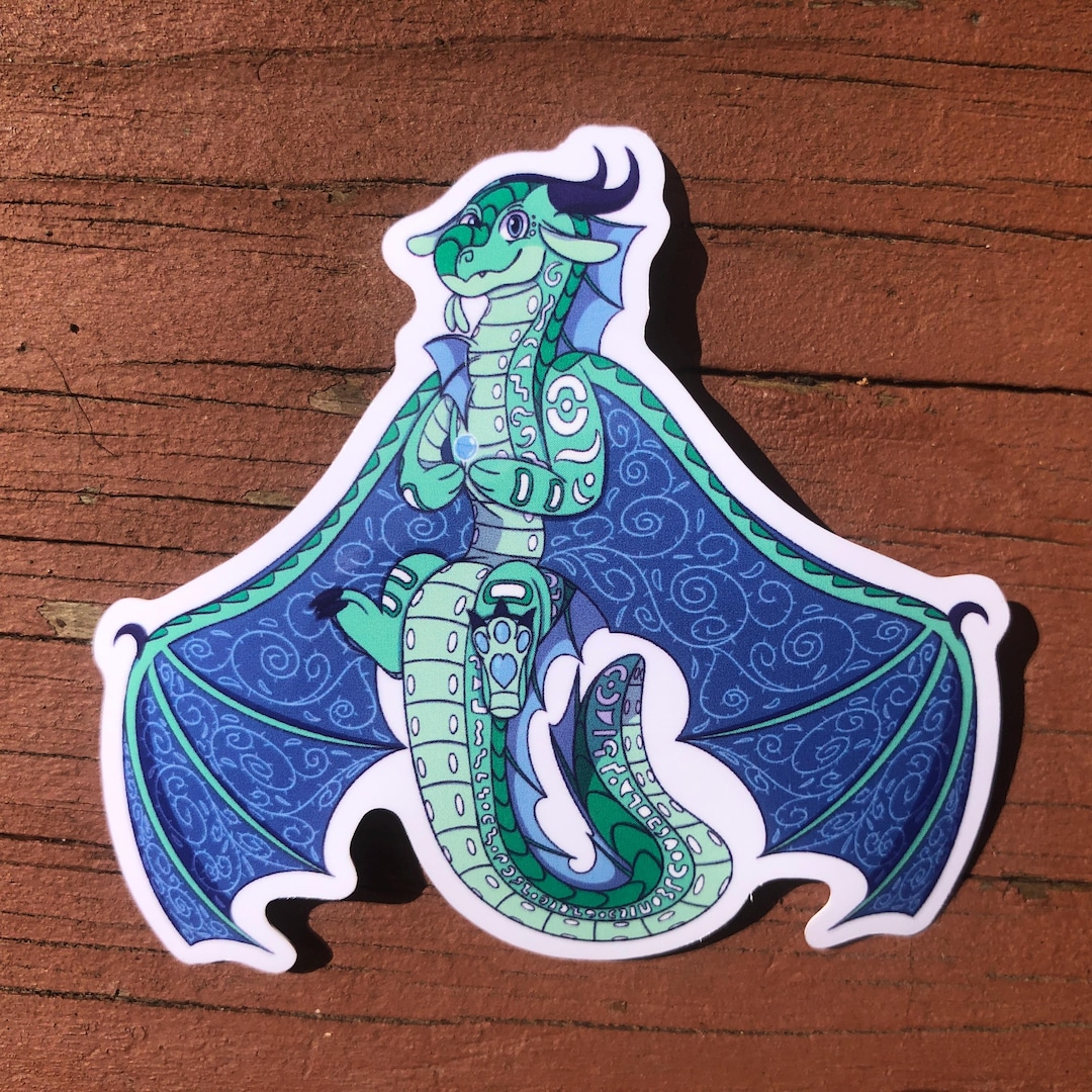 MLM Seawing Sticker - Wings of Fire - Etsy