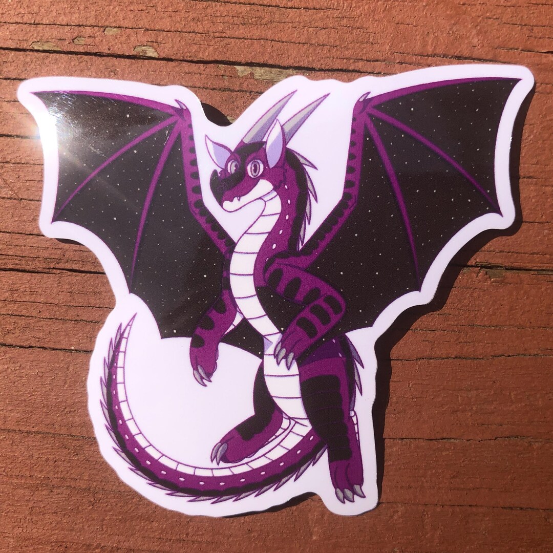 Asexual Nightwing Sticker - Wings of Fire - Etsy