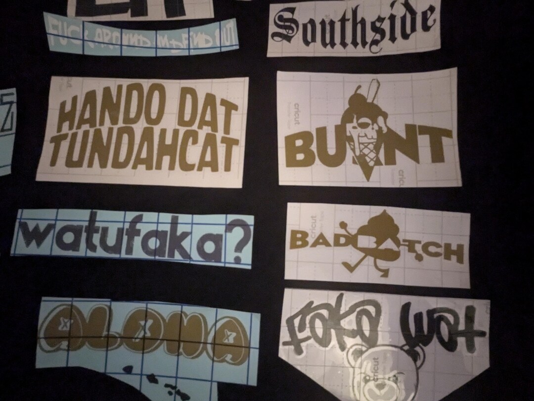 Custom Vinyl Stickers or Addiktion808 Stickers With Local Hawaiian ...
