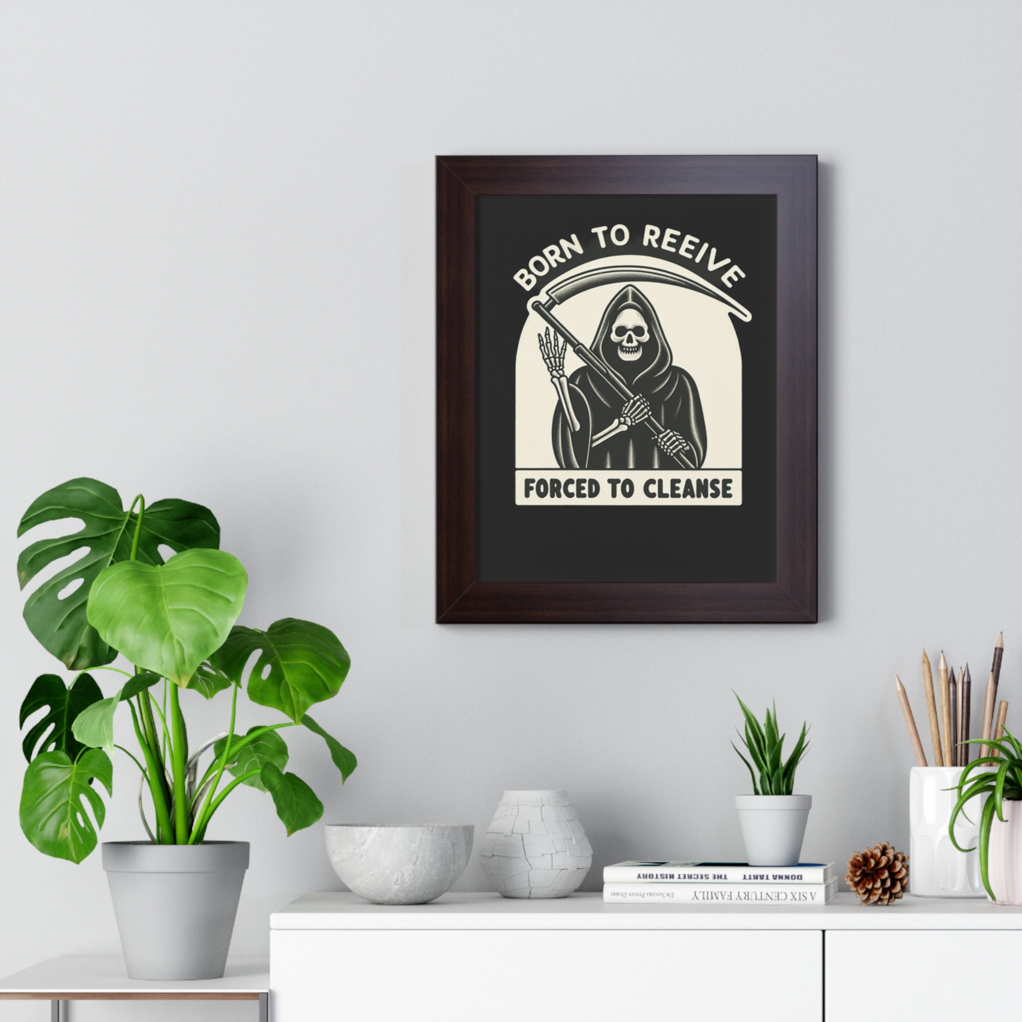 Grim Reaper Poster - Etsy