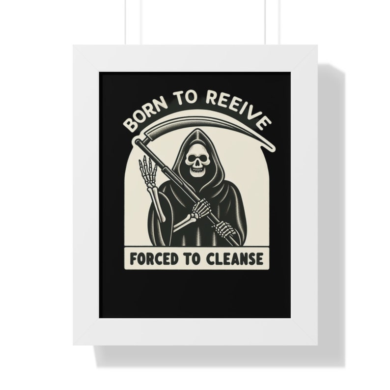 Grim Reaper Poster - Etsy
