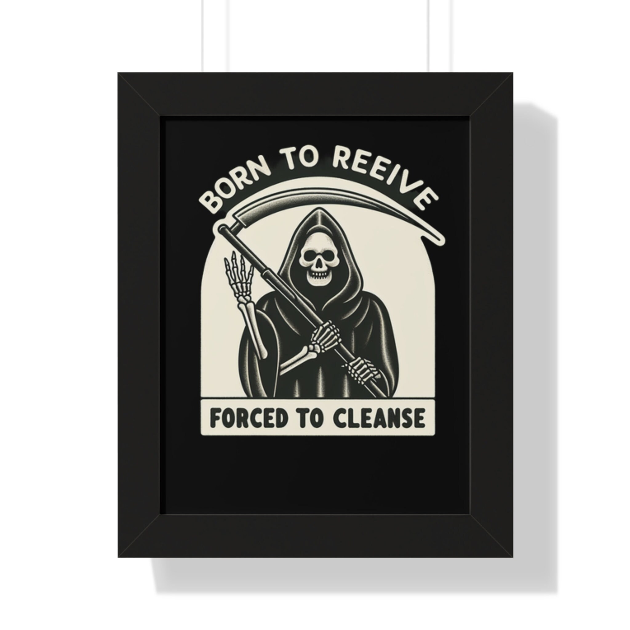 Grim Reaper Poster - Etsy