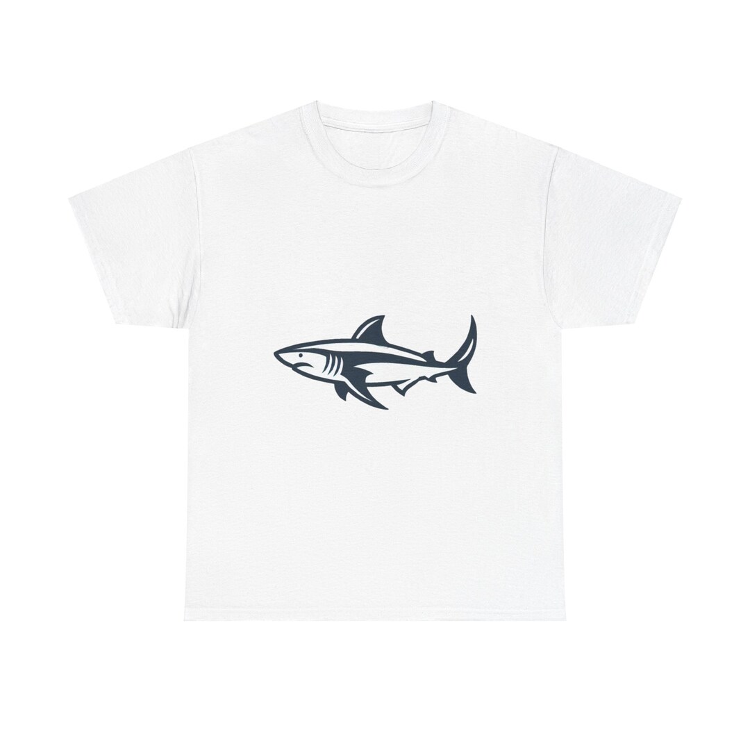 Shark Tee - Etsy
