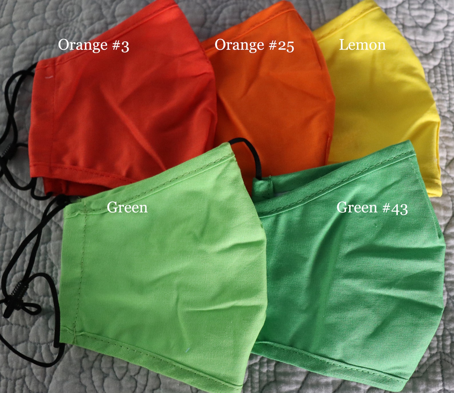 Adult Face Mask With Filter Pocket 100% Cotton Washable - Etsy