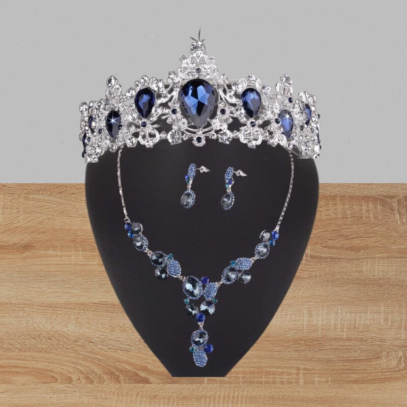 Blue Tiara - Etsy
