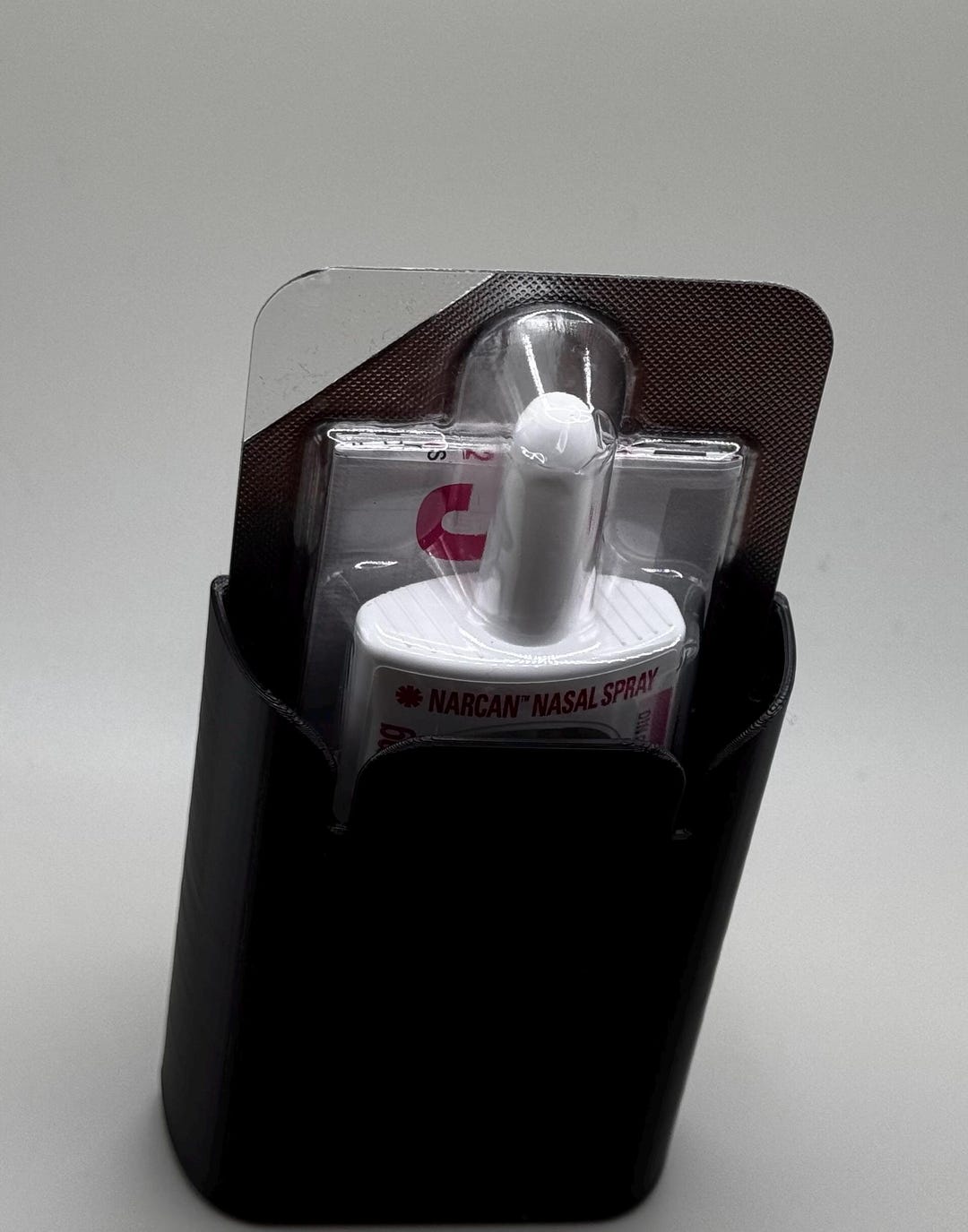 Tactical Narcan Nasal Spray Holder With Belt Clip: Durable Polymer ...