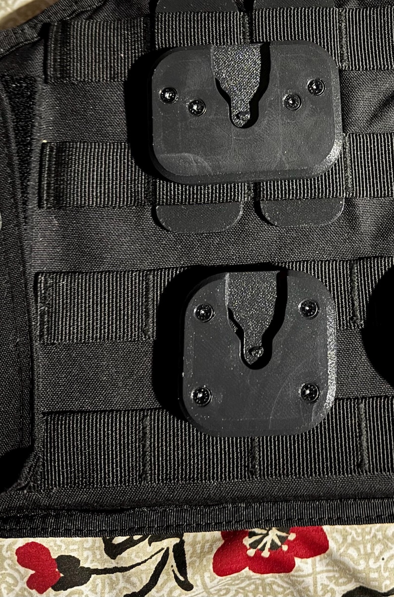 Tactical Klickfast Vest Attachment: MOLLE or Permanent Mount - Etsy