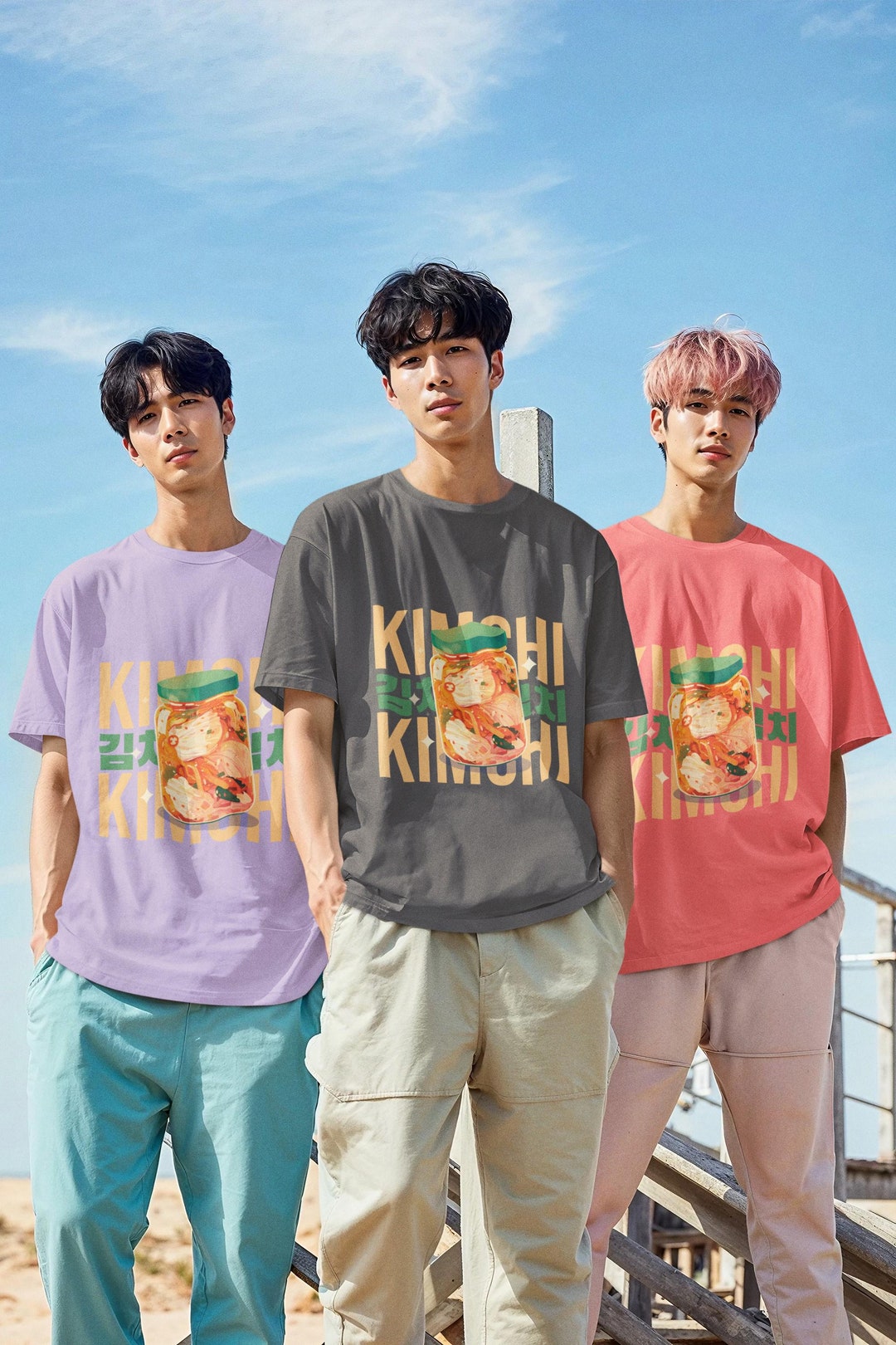 Cute Korean Kimchi Jar Shirt Fun Korean Food Lover Gift, Kpop Kimchi ...