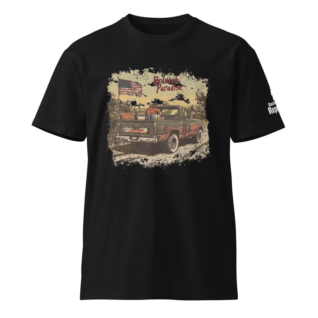Redneck Paradise Tee | Vintage Country Life Shirt | Country Living ...