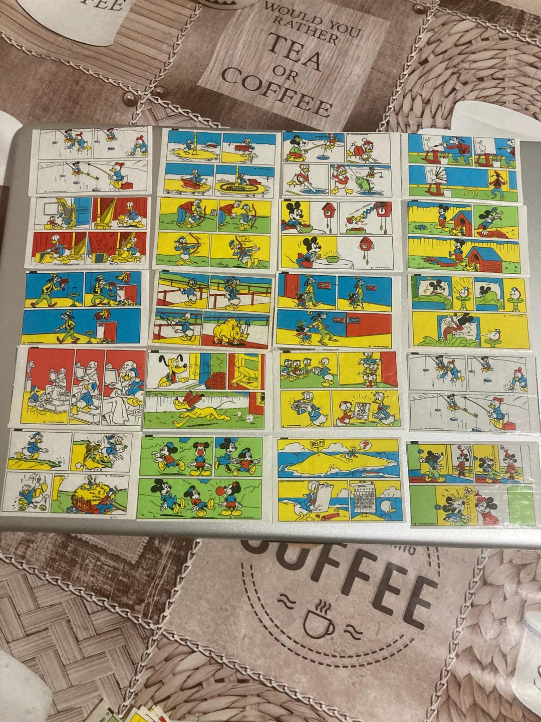 Vintage Bubble Gum Donald Duck 1980s Chewing Gum Inserts Set 52pcs ...