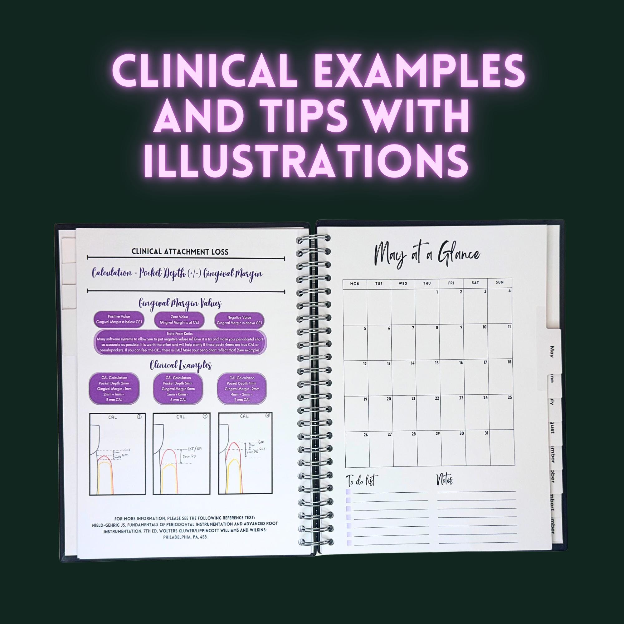 2025 Dental Hygiene Planner Organizer Weekly and Monthly Spreads - Etsy