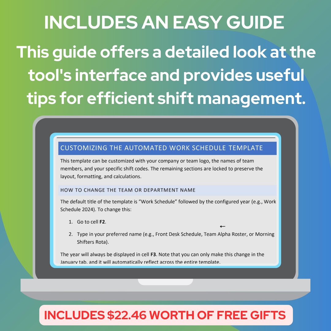 2025 Automated Annual Leave Planner, Absence Tracker Template in ...
