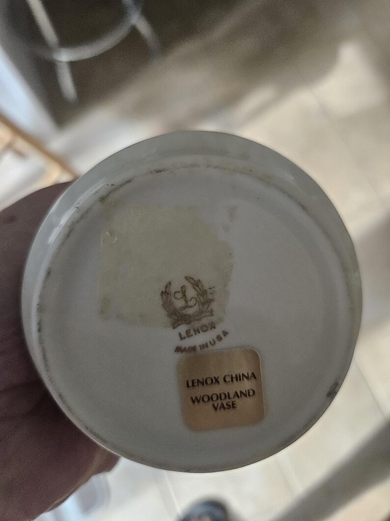 Lenox Woodlands Vase 8" H - Etsy