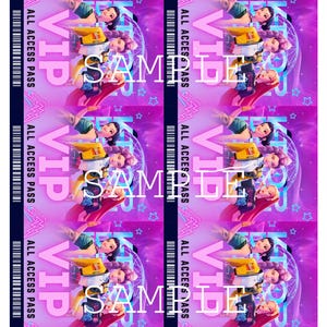 Kpop VIP All Access Pass / Digital Download / Name Badge - Etsy