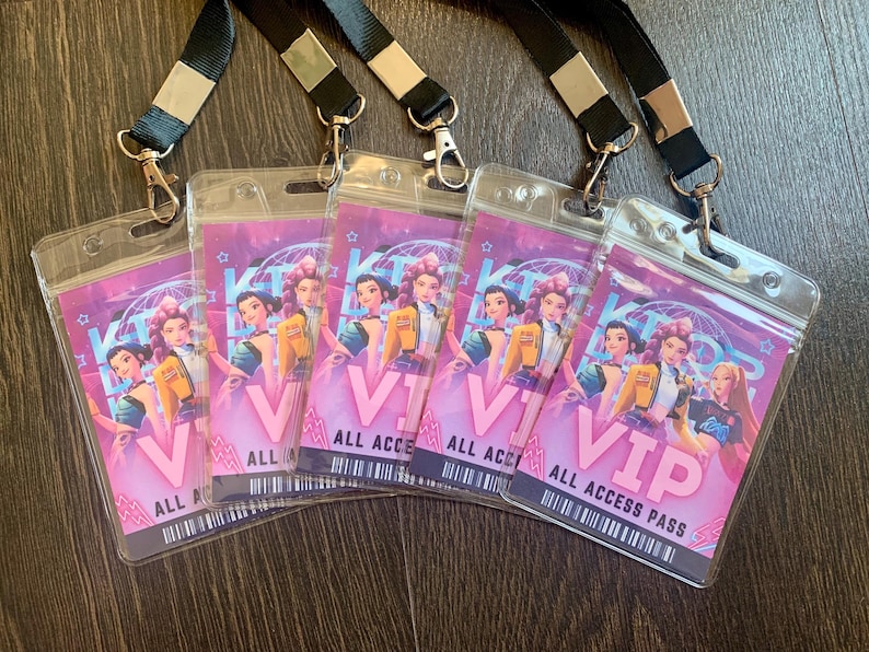 Kpop VIP All Access Pass / Digital Download / Name Badge - Etsy