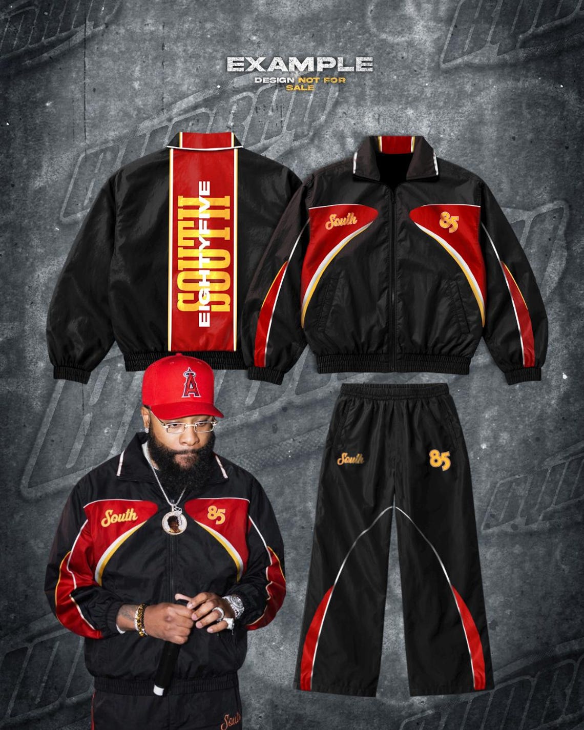Clothing Mockup - Nylon Set Mockup Pack | 50+ MOCKUPS (tracksuit, Qtr ...