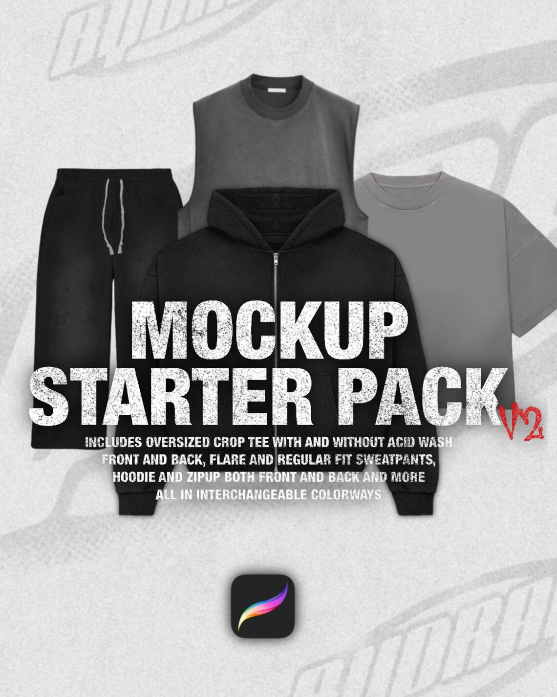 MOCKUP STARTER PACK V2 - Etsy