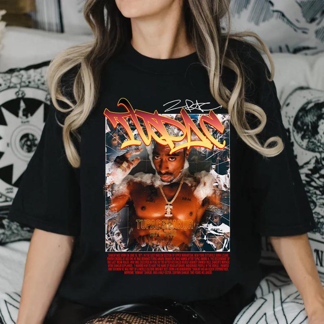 Iconic 2pac Rap Legend Shirt, Tupac Shakur Sweatshirt, Unisex Tupac ...