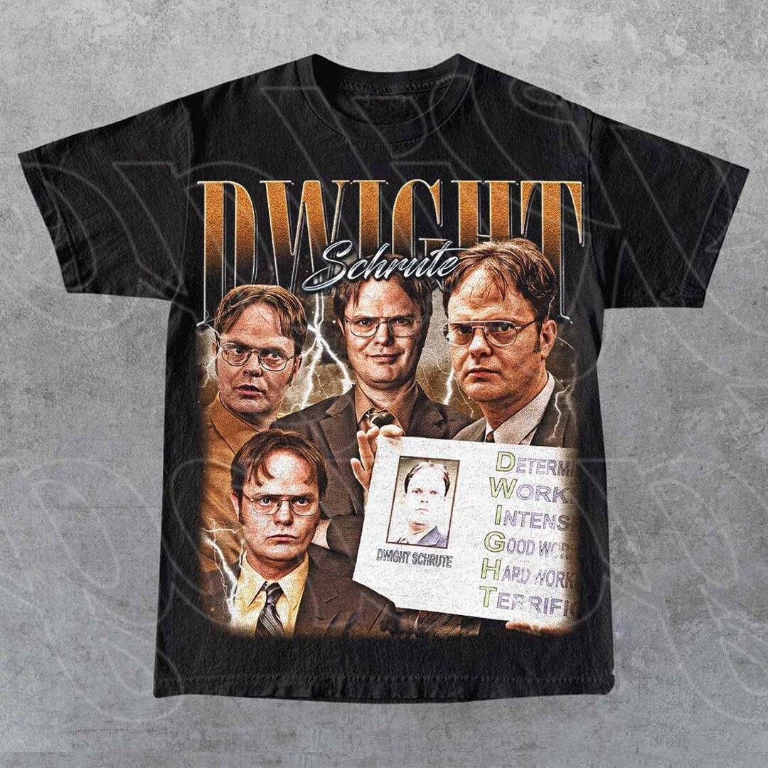 Dwight Schrute Shirt, Dwight Schrute Vintage T-shirt, the Office ...