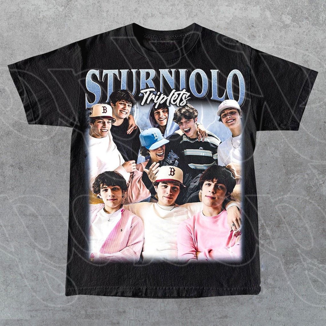 STURNIOLO TRIPLETS Shirt, Sturniolo Triplets Vintage T-shirt, Sturniolo ...