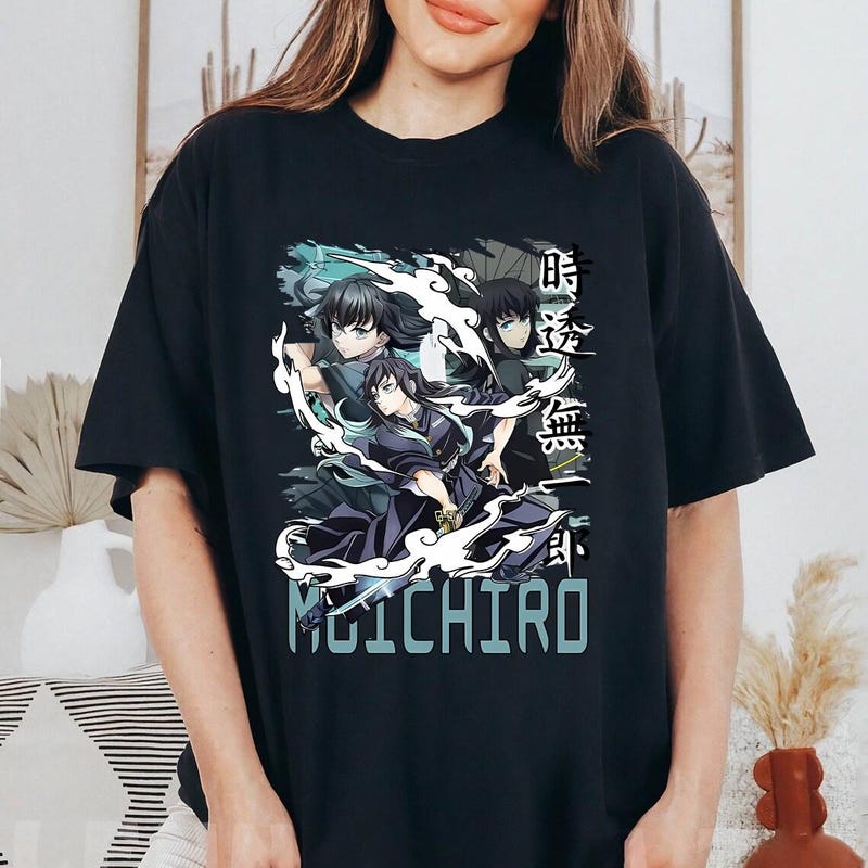 Muichiro Demon Slayer Tshirt - Etsy Canada