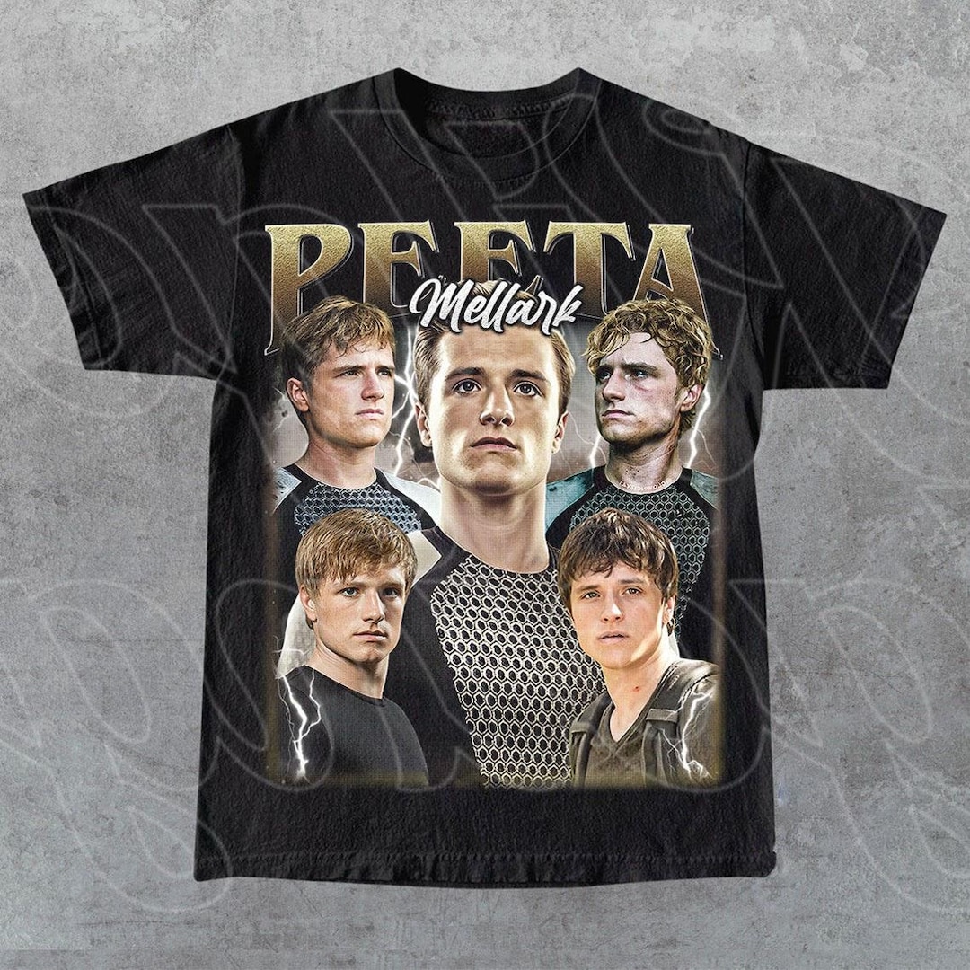 Peeta Mellark Vintage T-shirt, Peeta Mellark Homage Shirt, Peeta ...