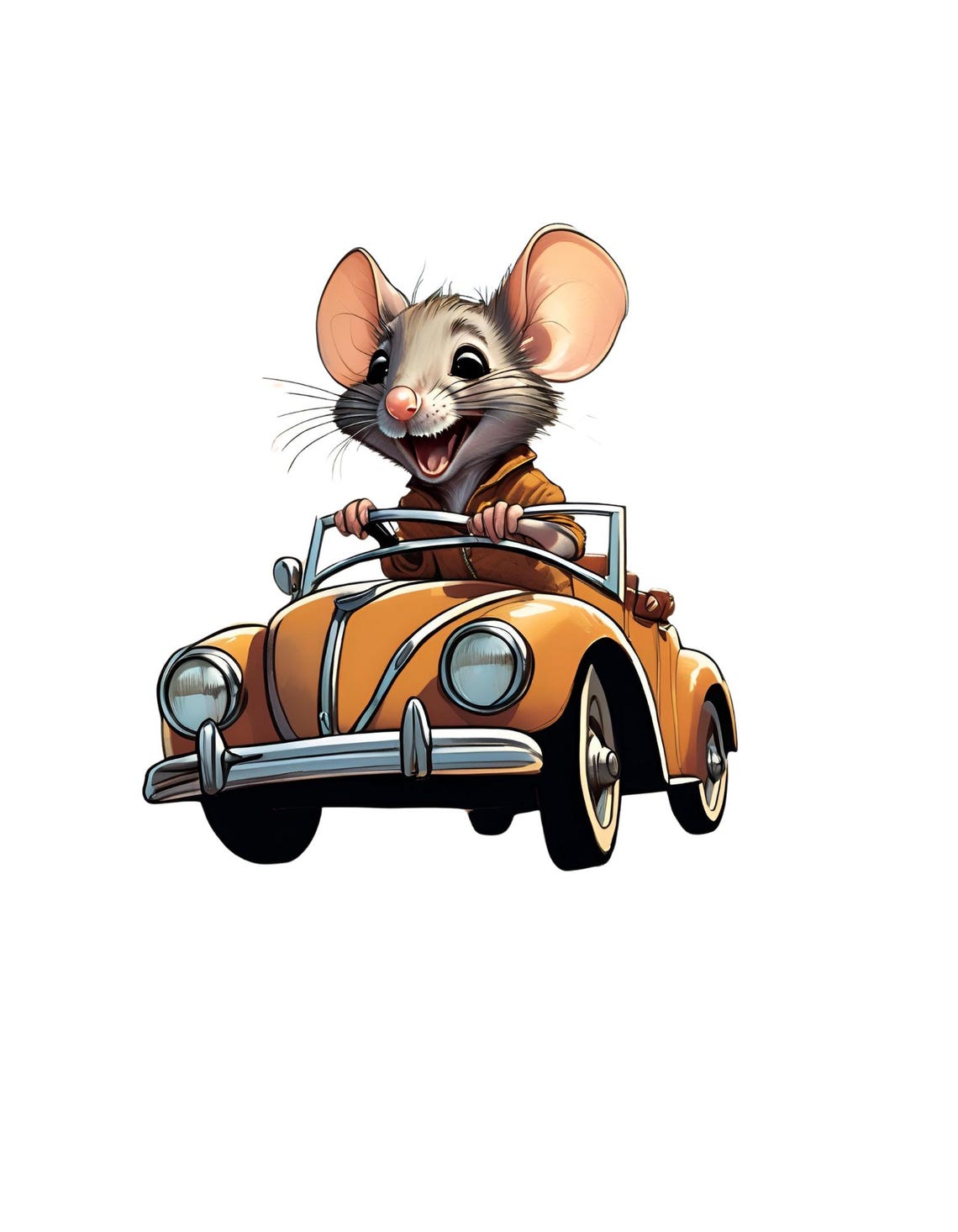 Mouse Driving a Car 5 Boho Mouse Clipart Mickey Mouse Png Mouse Png ...