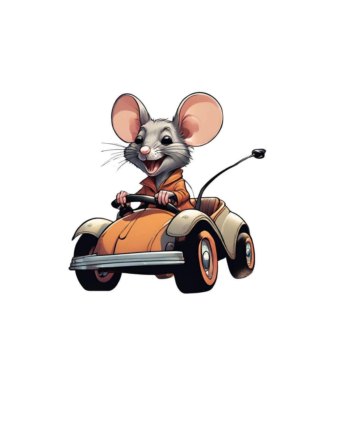 Mouse Driving a Car 5 Boho Mouse Clipart Mickey Mouse Png Mouse Png ...