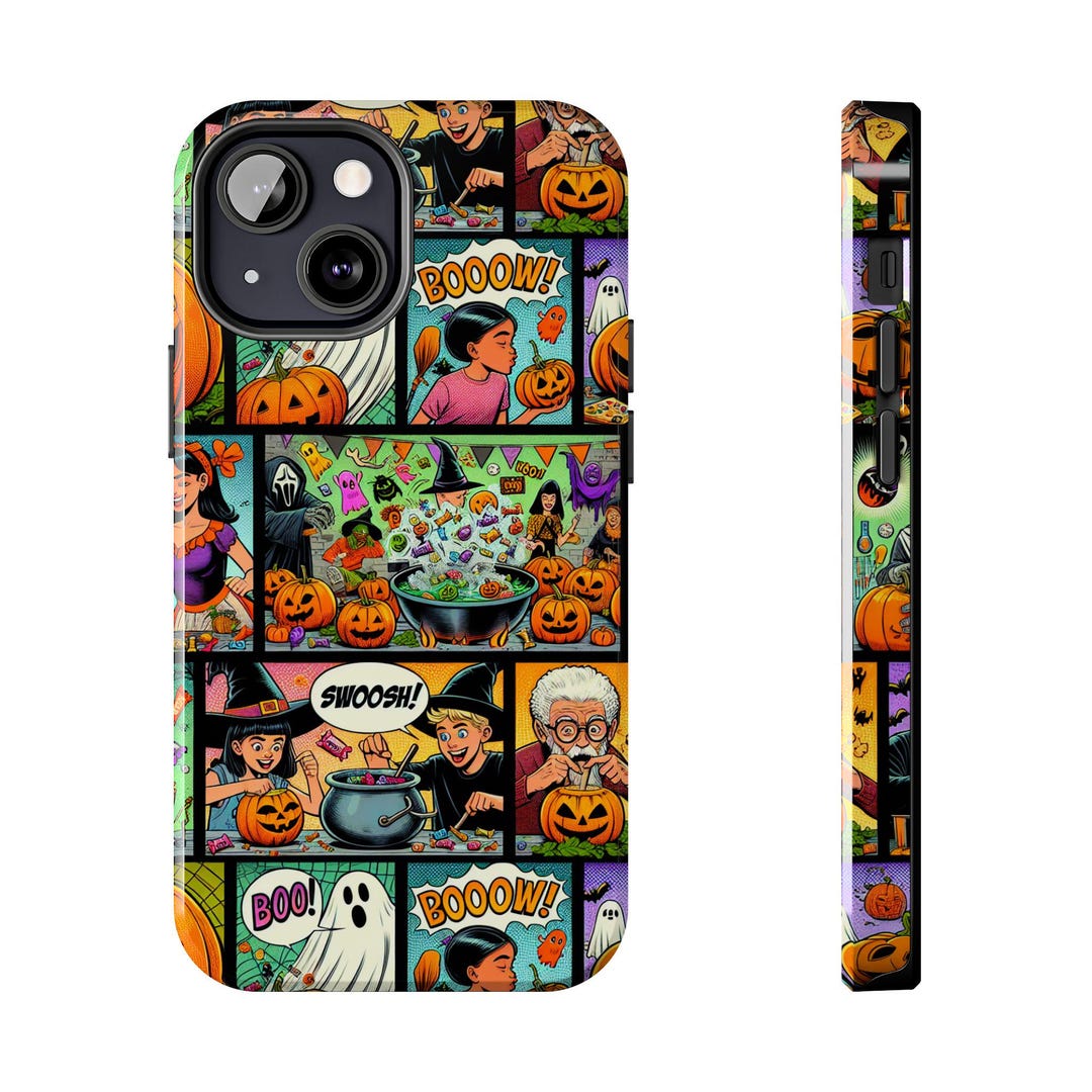 Spooky Phone Case, Halloween Tough Phone Cover, Creepy Cellphone Case ...