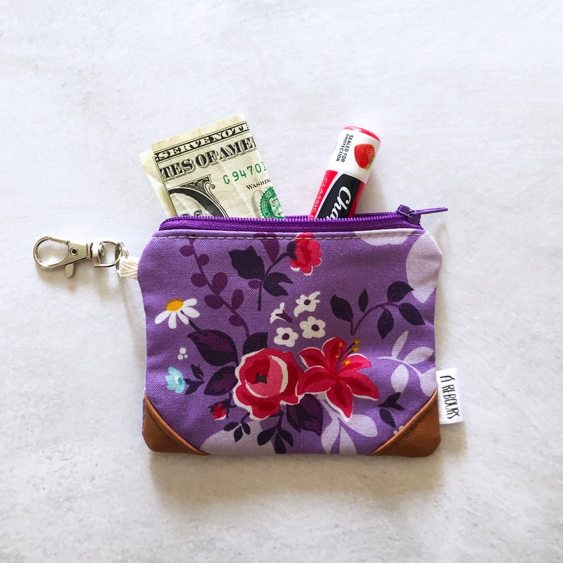 Tiny Zippered Pouch - Etsy