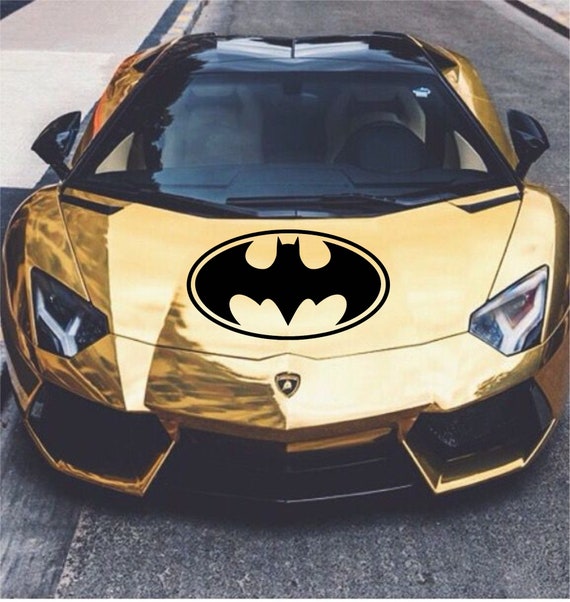 Waterproof All Season Batman Logo Auto Car Hood Decal Vinyl | Etsy