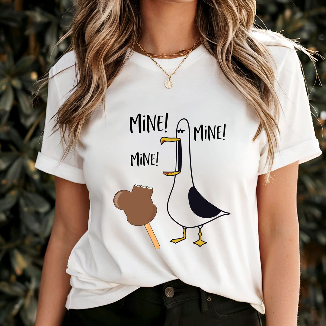 Mine Mine Mine Nemo Seagull Shirt, Finding Fish Shirt, Seagull Shirt ...