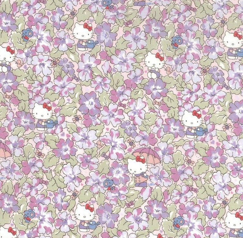 Liberty X Hello Kitty 50th Anniversary Bespoke Primrose Meadow 02L Fat ...