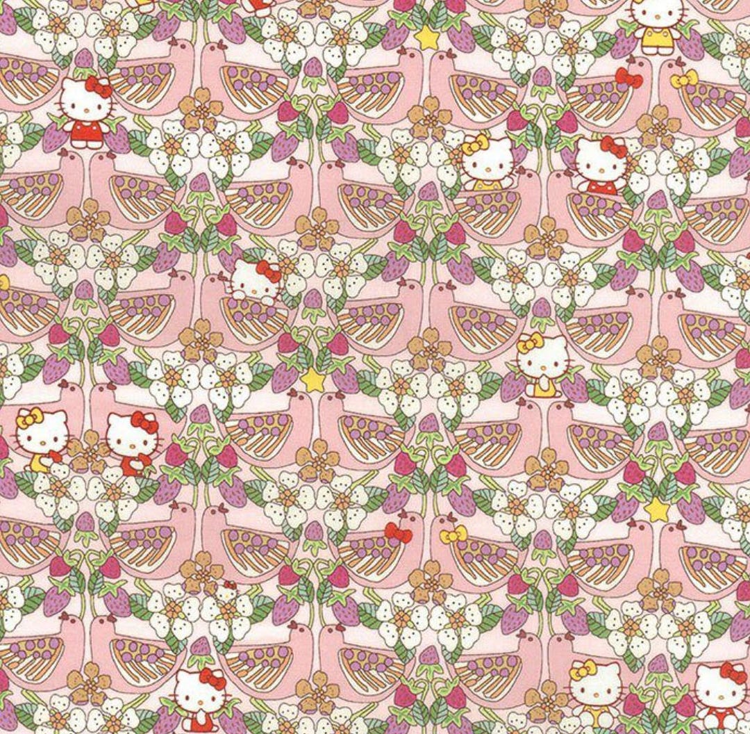 Liberty Japan X Hello Kitty 50th Anniversary Vol.2 - Strawberry Day - Etsy