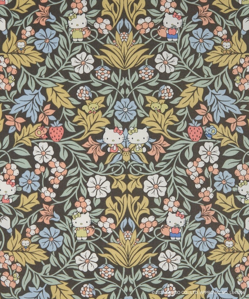 Liberty Japan X Hello Kitty 50th Anniversary - Orchard Friends - Fat ...