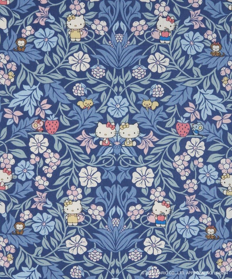Liberty Japan X Hello Kitty 50th Anniversary - Orchard Friends - Fat ...