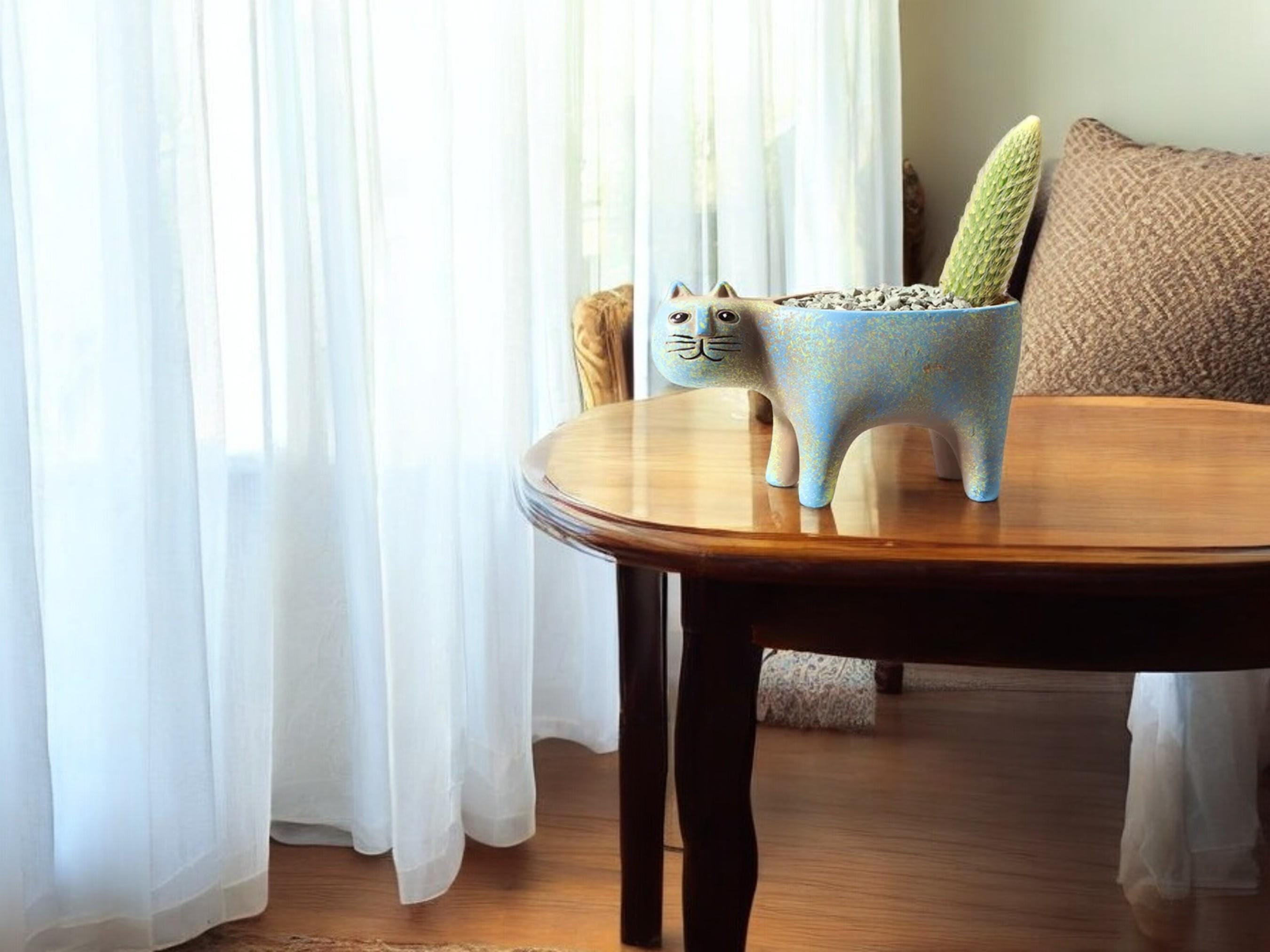 Cute Pot Holder Indoor Living Room Decoration Table Top and Home Accent ...